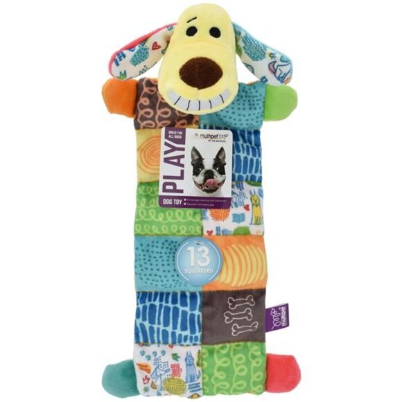 Dog | Multipet Smiling Loofa Mat Plush Dog Toy 12 Inches Long 13 ...